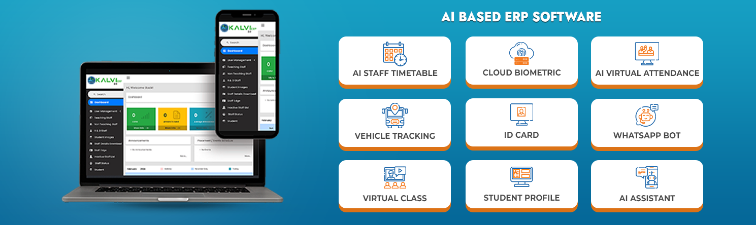 KALVI ERP | School and College Management ERP software